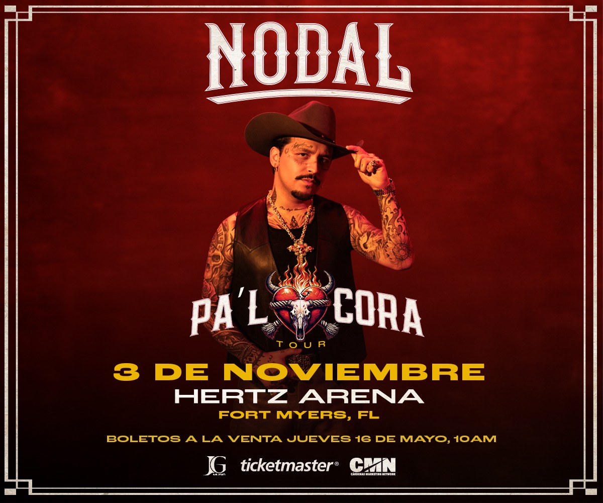Christian Nodal: Pa’l Cora Tour | Hertz Arena